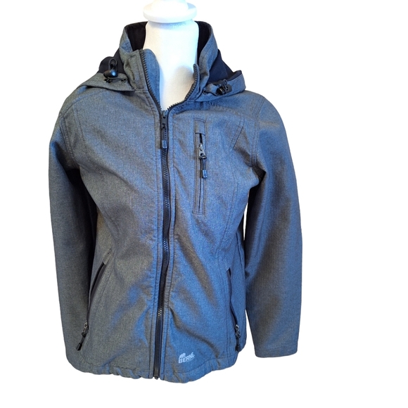 Berne | Jackets & Coats | Berne Gray Woman Hooded Jacket | Poshmark